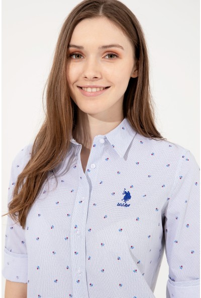 U.S. Polo Assn. Kadın Gömlek 50254559-VR212