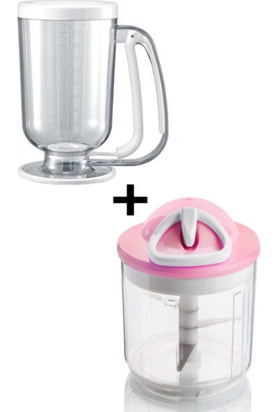 HYD Ipli El Rondosu 5 Bıçaklı ve Hamur Dağıtıcı Porsiyonlayıcı 2'li Set