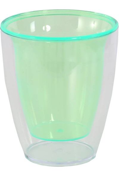 Markapia Home Çift Cidarlı El Yakmaz Bardak Neon Yeşil Markapia Home Çift Cidarlı El Yakmaz Bardak Neon Yeşil