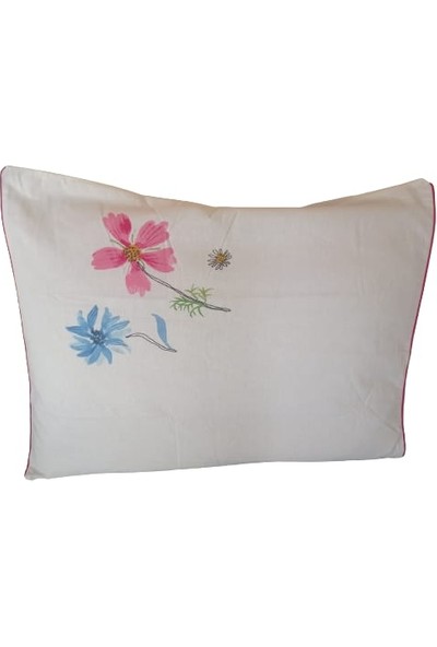 Deniz Yıldızı Home 2 Adet Çiçek Desenli Yastık Kılıfı