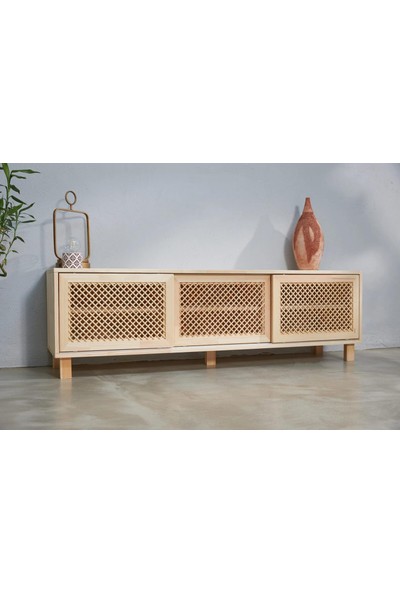 My Wood Teks Sürgülü Kapaklı Hazeranlı Tv Ünitesi My Wood Teks Sürgülü Kapaklı Hazeranlı Tv Ünitesi