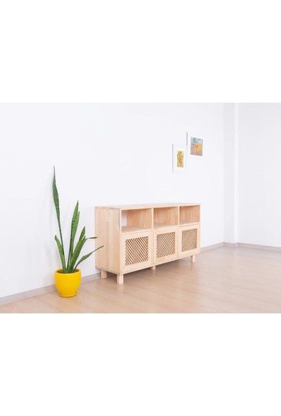 My Wood Teks Ahşap 3 Bölmeli Tv Ünitesi My Wood Teks Ahşap 3 Bölmeli Tv Ünitesi