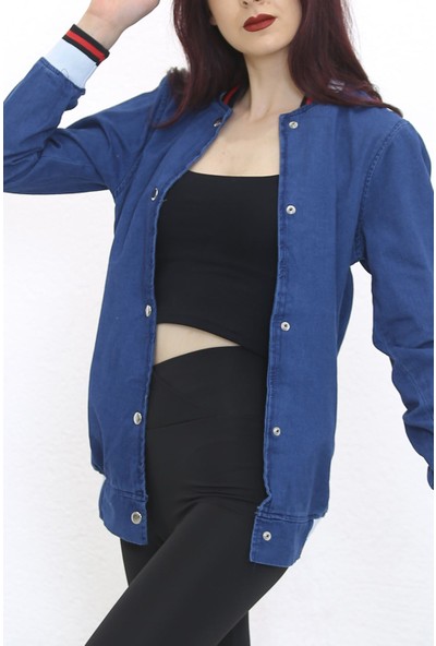 Maysolasta Kolej Yaka Ceket Mavi - LKS1539.1367 Maysolasta Kolej Yaka Ceket Mavi - LKS1539.1367