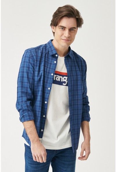 Wrangler Regular Fit Rahat Kesim Uzun Kollu Gömlek