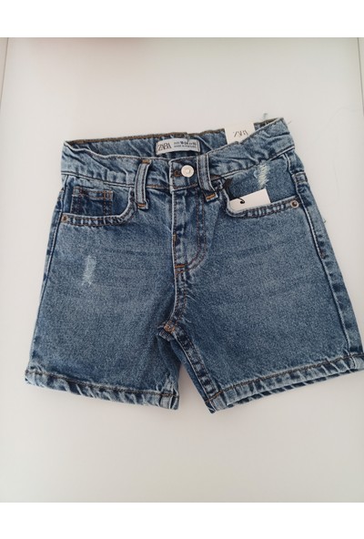 Minnie Mavi Denim Şort