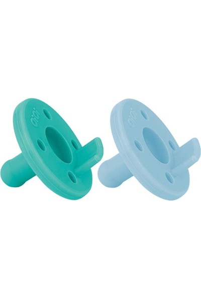 Oioi Ortodontik Silikon 2 Li Emzik - Aqua Green & Mineral Blue Oioi Ortodontik Silikon 2 Li Emzik - Aqua Green & Mineral Blue