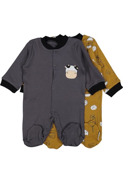 Necixs Baby Balminibal 2li Erkek 0/3 Ay Uykucu Inek Tululm