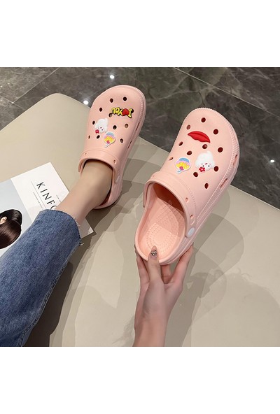 Bobdog BD072217G5 Pembe Kızın Deniz Ayakkabı Kauçuk Plaj Ayakkabı Sneakers Spor Ayakkabı (Yurt Dışından)