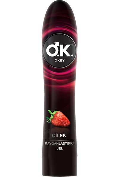 Okey Okey kayganlaştırıcı Jel Çilek 100 Ml Okey Okey kayganlaştırıcı Jel Çilek 100 Ml