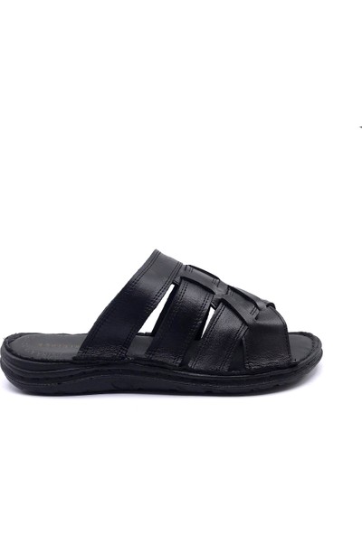 Ayakkabımood 3512 Confort Deri Siyah Erkek Terlik Ayakkabımood 3512 Confort Deri Siyah Erkek Terlik