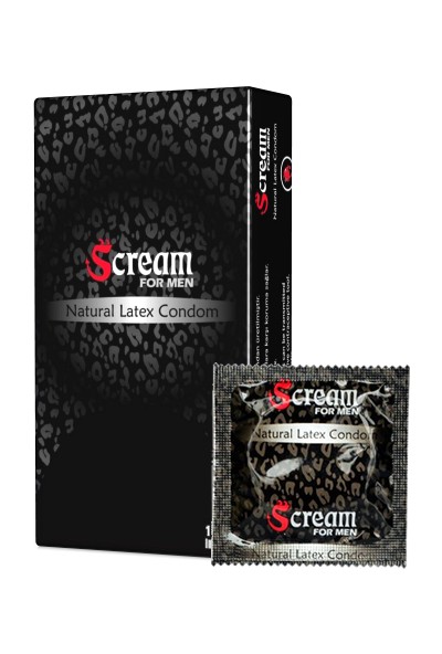 Scream Ince Prezervatif 12 Adet Scream Ince Prezervatif 12 Adet