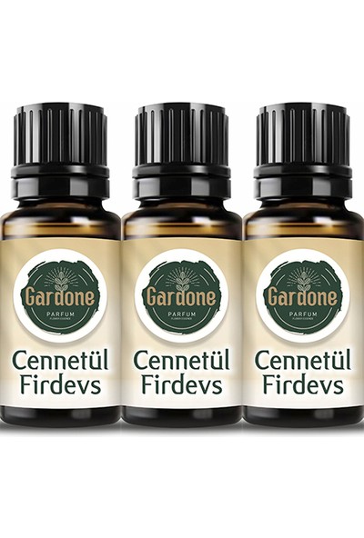 Gardone Cennetül Firdevs Uçucu Yağı Buhurdanlık, Ortam Kokusu 10 ml x 3 Adet Gardone Cennetül Firdevs Uçucu Yağı Buhurdanlık, Ortam Kokusu 10 ml x 3 Adet