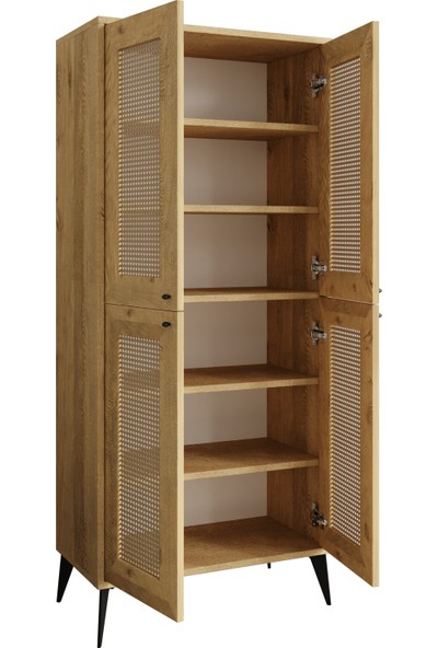 Berlin Furniture Diamond 4 Kapaklı Dolap Berlin Furniture Diamond 4 Kapaklı Dolap