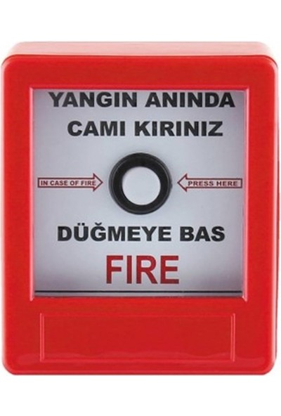 OKÇU KARDEŞLER YAPI MARKET Yangın Alarm Ikaz Ihbar Butonu Kare 220 V OKÇU KARDEŞLER YAPI MARKET Yangın Alarm Ikaz Ihbar Butonu Kare 220 V
