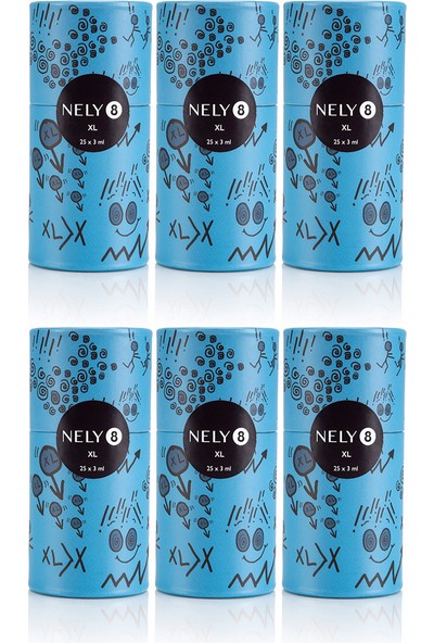 6 Kutu Nely8 Xl Erkeklere Özel Krem