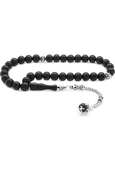 Online Hediye Sepeti 925 Ayar Gümüş Pençe Tasarım Harf Püsküllü Küre Kesim Rus Oltu Tesbih Online Hediye Sepeti 925 Ayar Gümüş Pençe Tasarım Harf Püsküllü Küre Kesim Rus Oltu Tesbih