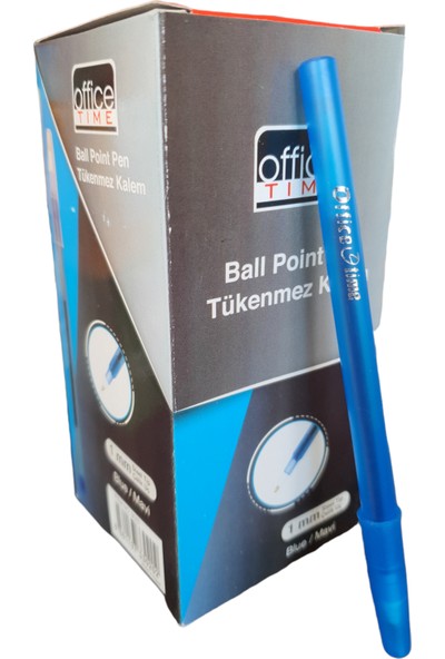 Cmk Office Time 1mm Mavi Tükenmez Kalem 50'li Paket Cmk Office Time 1mm Mavi Tükenmez Kalem 50'li Paket