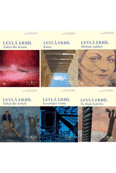 Üç Başlı Ejderha - Tuhaf Bir Erkek - Kalan - Karanlığın Günü - Tuhaf Bir Kadın - Mektup Aşkları /6kitap Set - Leyla Erbil Üç Başlı Ejderha - Tuhaf Bir Erkek - Kalan - Karanlığın Günü - Tuhaf Bir Kadın - Mektup Aşkları /6kitap Set - Leyla Erbil