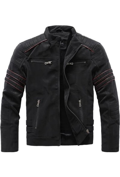 Charge Motosiklet Deri Ceket