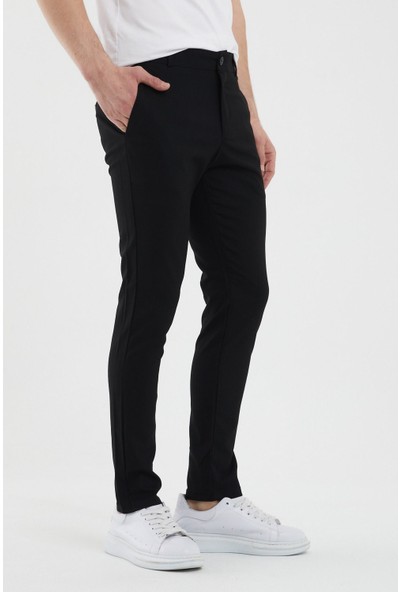 Docces Slim Fit Düz Erkek Keten Pantolon DCS2011S