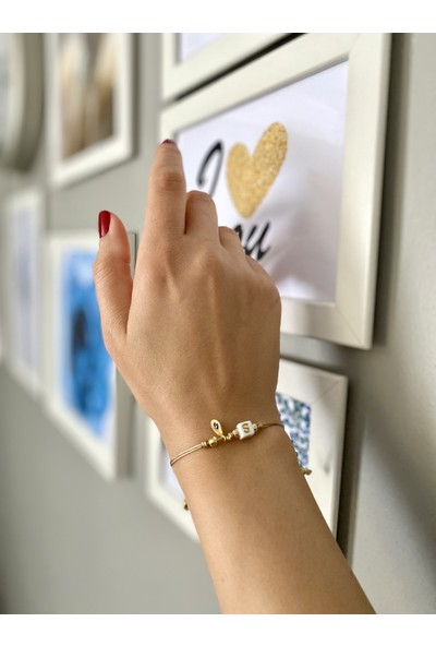 Boxsocks S Harfli Şans Bilekliği Kararma Yapmaz