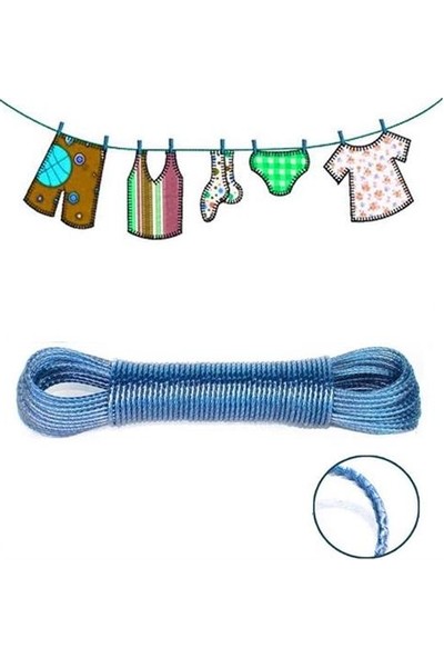 Homecare 14 Adet 140 mt J.living Çelik+Pvc Çamaşır İpi Homecare 14 Adet 140 mt J.living Çelik+Pvc Çamaşır İpi