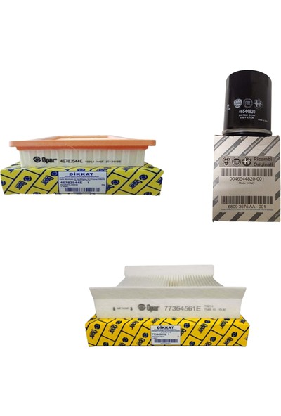 Parça Par Fiat Egea 1.4 Filtre Bakım Seti Fire 2015-SONRASI [95 Beygir PARCAPAR3232B1]