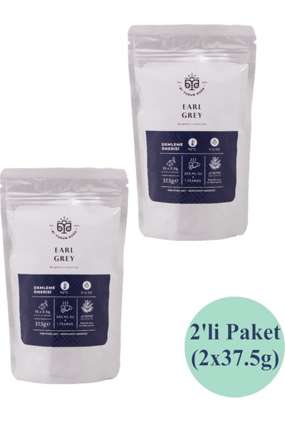 Bi Yudum Doğa Earl Grey Bergamotlu Siyah Çay 2X15'LI Poşet Çay Bi Yudum Doğa Earl Grey Bergamotlu Siyah Çay 2X15'LI Poşet Çay