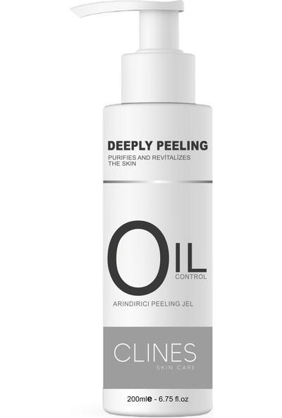 Clines Oil Control Arındırıcı Peelıng 200 ml Clines Oil Control Arındırıcı Peelıng 200 ml