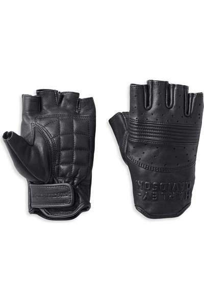 Gloves-Oakbrook, Leather,f/l,black