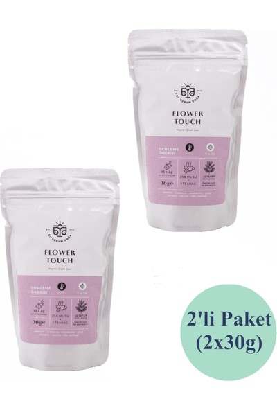 Bi Yudum Doğa Flower Touch Meyveli Çiçek Çayı 2X15'LI Poşet Çay Bi Yudum Doğa Flower Touch Meyveli Çiçek Çayı 2X15'LI Poşet Çay