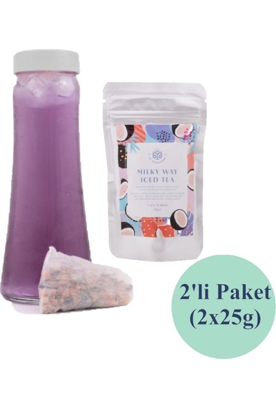 Bi Yudum Doğa Milky Way 2'li Iced Tea - Elmalı Soğuk Çay Bi Yudum Doğa Milky Way 2'li Iced Tea - Elmalı Soğuk Çay