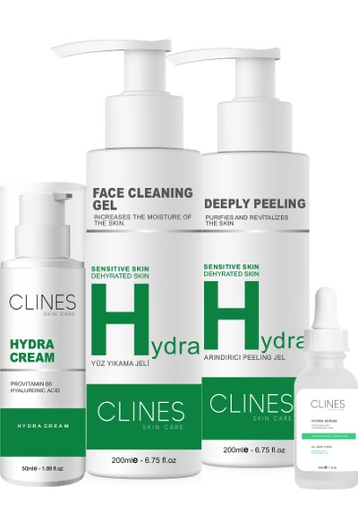 Clines Hydra 4'Lü Set Clines Hydra 4'Lü Set