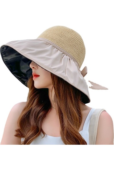 Uosu Kadın Modası Uv Korumalı Güneş Kovası Şapka (Yurt Dışından) Uosu Kadın Modası Uv Korumalı Güneş Kovası Şapka (Yurt Dışından)