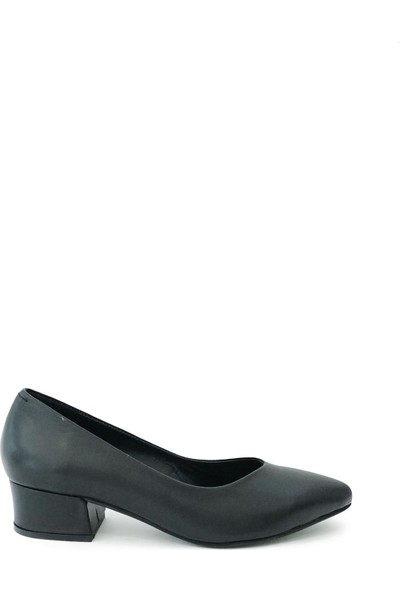 Saracshoes Gerçek Deri Siyah Basic