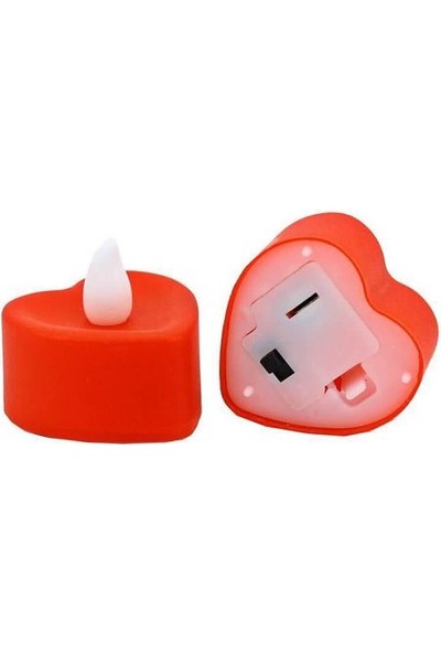Niyet Kalpli LED Mum - Günışığı - Hareketli - 3,50CM