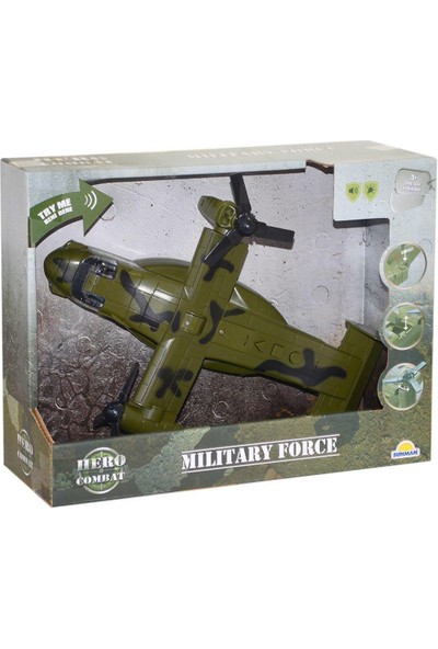 Sunman 3154 Sesli ve Işıklı Askeri Helikopter