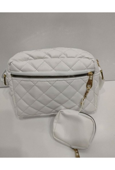 Kang Kadın Kapitoneli Cüzdanlı Çanta