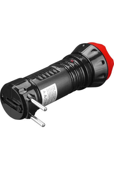 S-Link SL-595 Siyah/kırmızı 0.5W Ön Ledli El Feneri