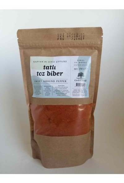 Kaptan'ın Ceviz Çiftliği Tatlı Toz Biber 250 gr