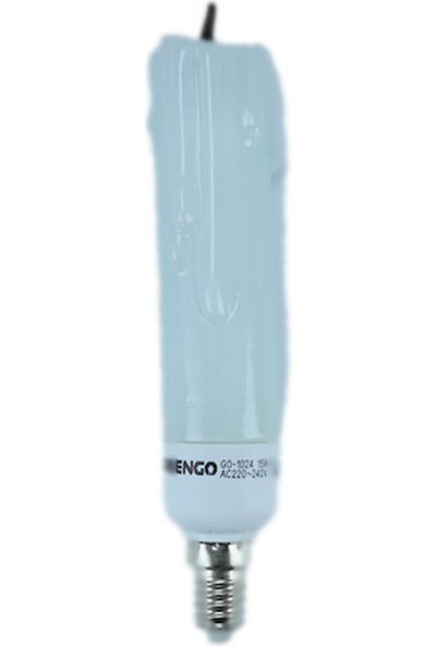 Greengo 15W 220-240V 660LM 2700K E14 Mum Şekilli Tasarruflu Ampul Greengo 15W 220-240V 660LM 2700K E14 Mum Şekilli Tasarruflu Ampul