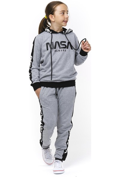 Pina Kids Gri Kız Çocuk Eşofman Takımı