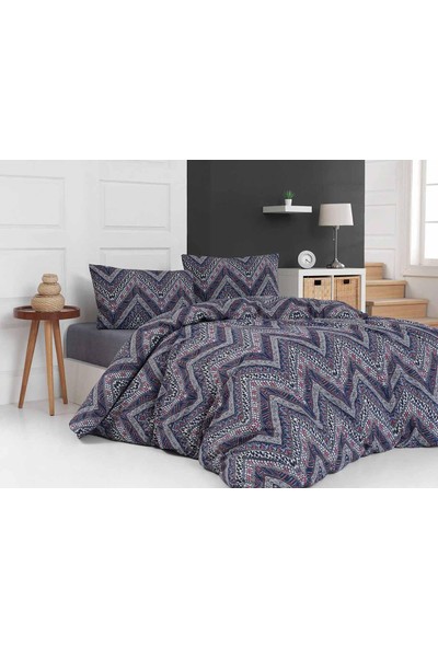 Bellahome New Box Ocean Karışık Otantik Desenli Çift Kişilik Nevresim Takımı