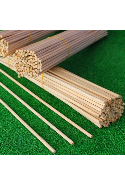 Değerli Hobi Ahşap Balsa Çubuk Kavela Yivsiz Kayın 8 mm 125-130 cm 10 Adet Değerli Hobi Ahşap Balsa Çubuk Kavela Yivsiz Kayın 8 mm 125-130 cm 10 Adet