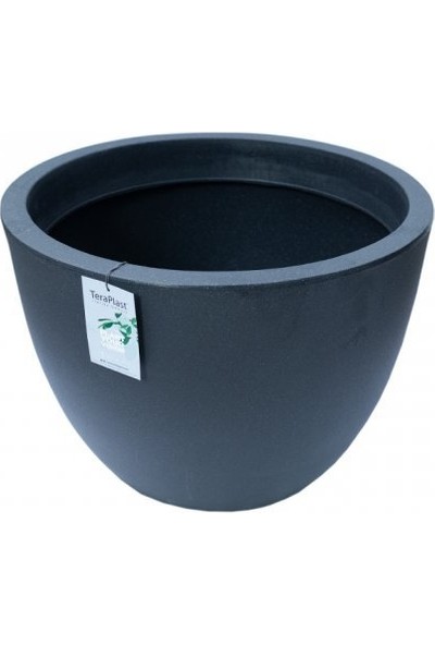 Ares 50 Polietilen Saksı Antrasit