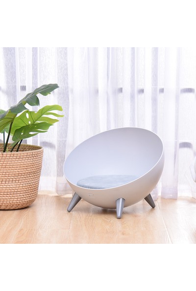 Nzm Mikopet Deluxe Kedi Yatağı-Gri Ayak