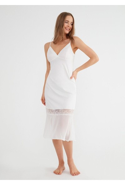 Suwen Ekru Pansy Gecelik Suwen Ekru Pansy Gecelik