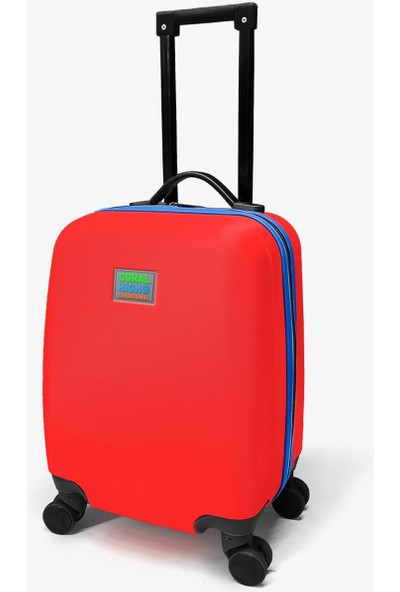 Coral High Kırmızı Mavi Fitilli Çocuk Valiz 16492
