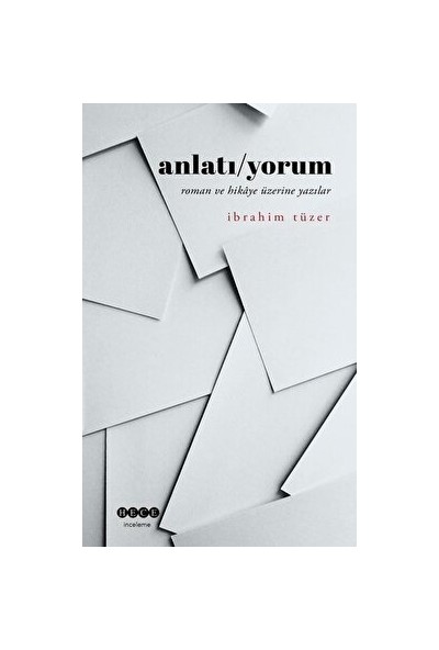 Anlatı/yorum Anlatı/yorum