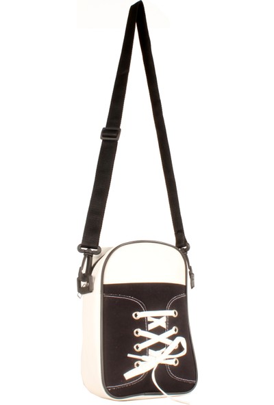 Luwwe Bag's Kadın Bağcık Detaylı Converse Tarz Ayakkabı Model Çapraz ve Omuz Çanta (20628)